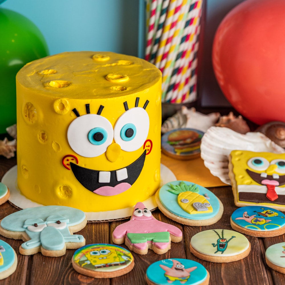 spongebob cake for boy