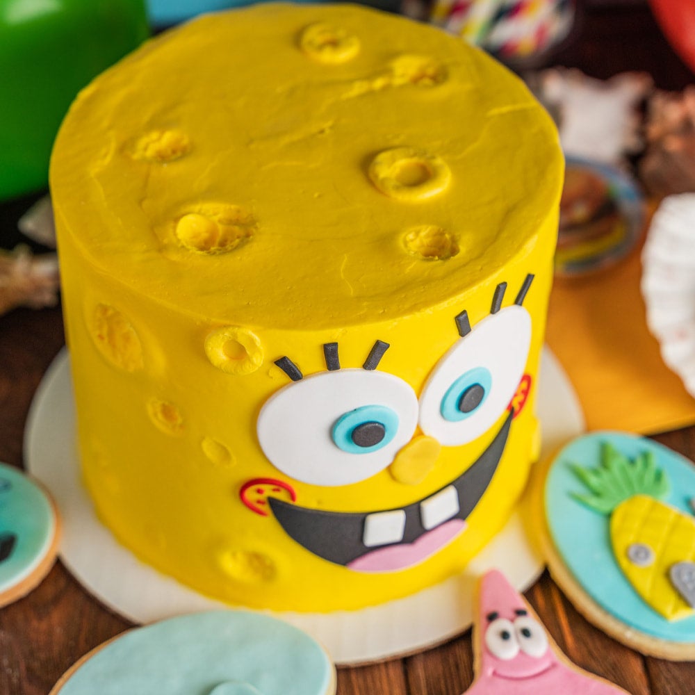 spongebob cake for boy